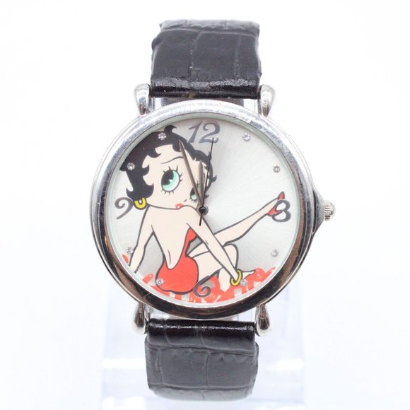 Betty Boop | Accessories | Vintage Betty Boop Watch Unisex Silver Tone ...
